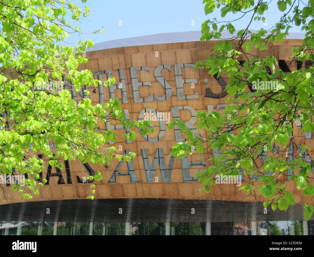 Millennium center in cardiff hi-res stock photography and images - Alamy