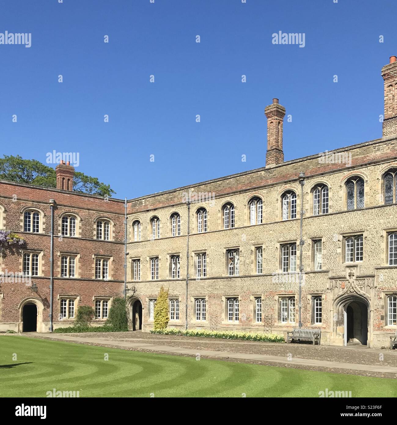 Jesus college Cambridge Stock Photo - Alamy