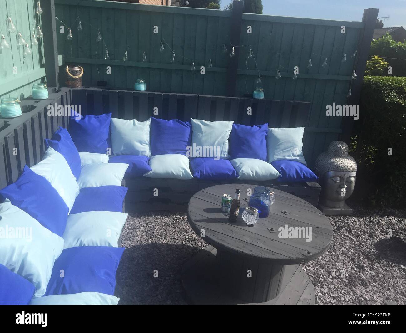 My amazing seating area Stock Photo - Alamy