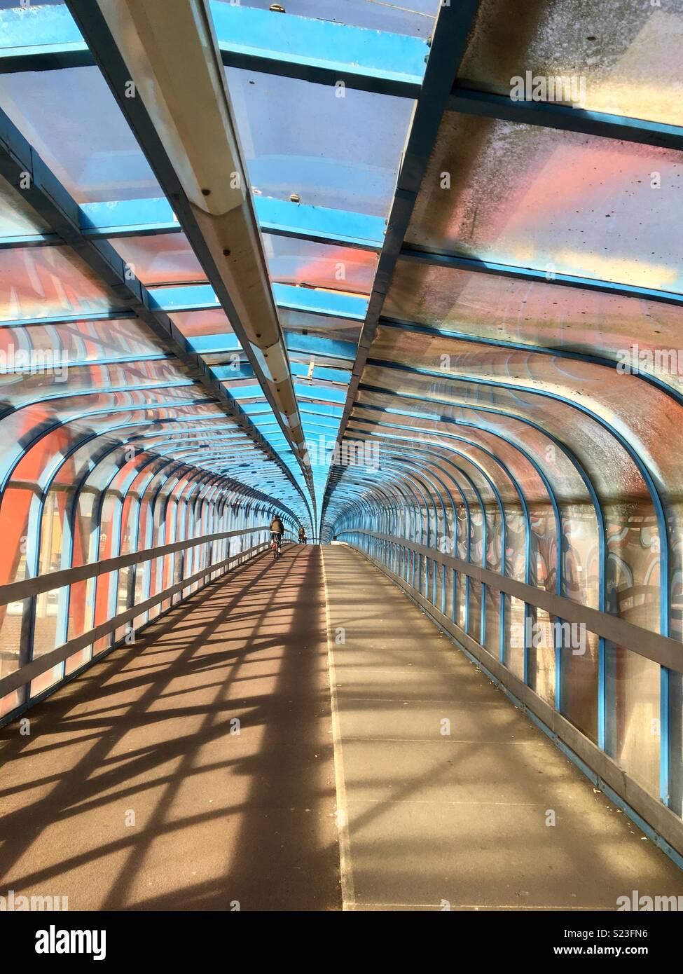 Cycle Bridge, Cambridge Stock Photo - Alamy