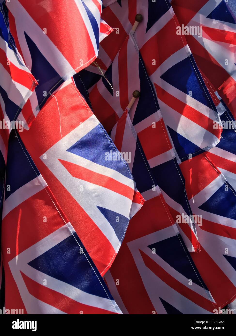 Union Jack flags Stock Photo - Alamy