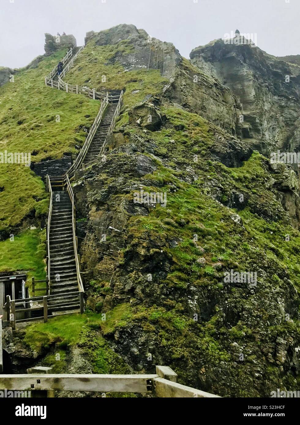 Cliff stairs steps hi-res stock photography and images - Alamy