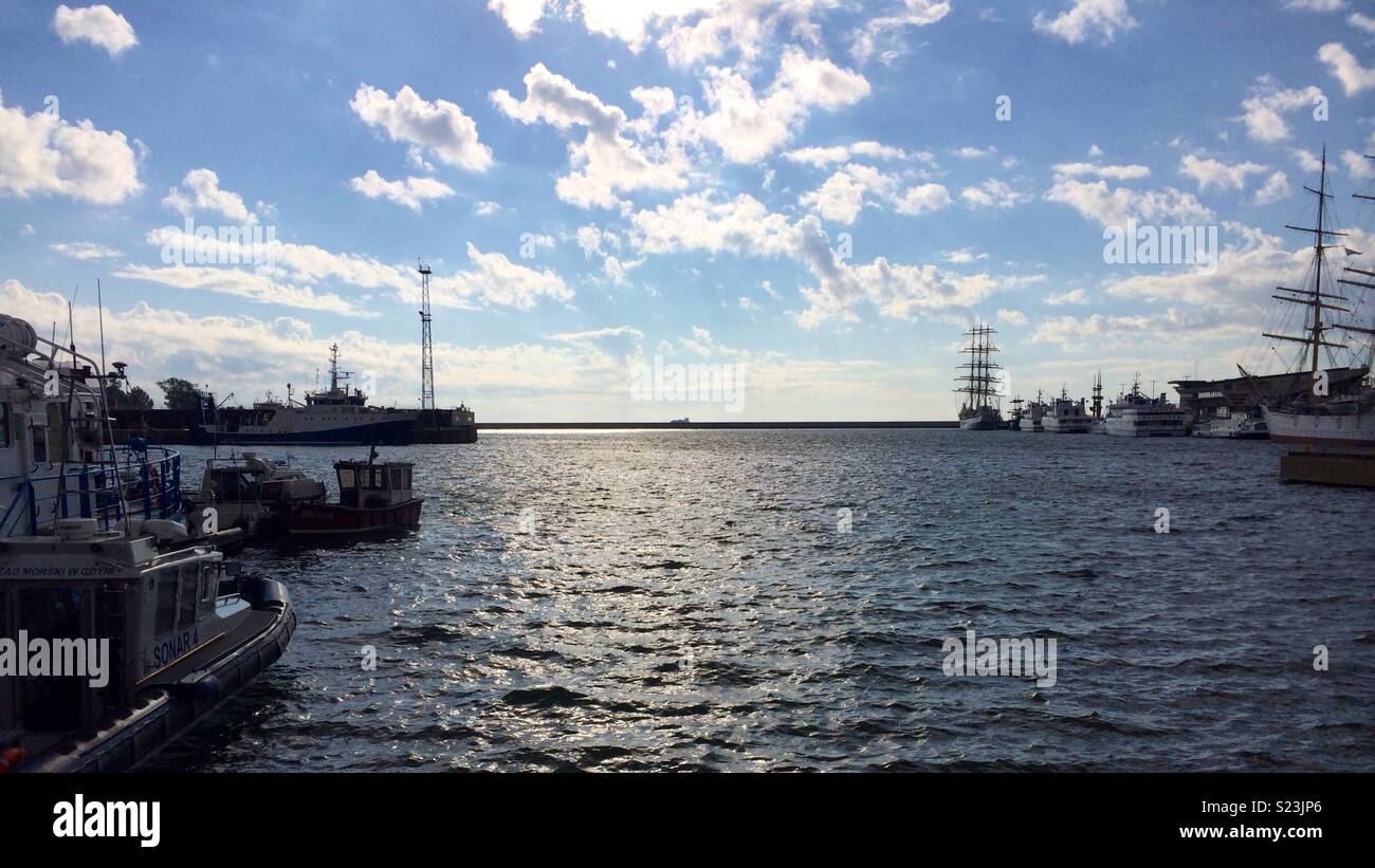 Sea port of gdynia hi-res stock photography and images - Alamy