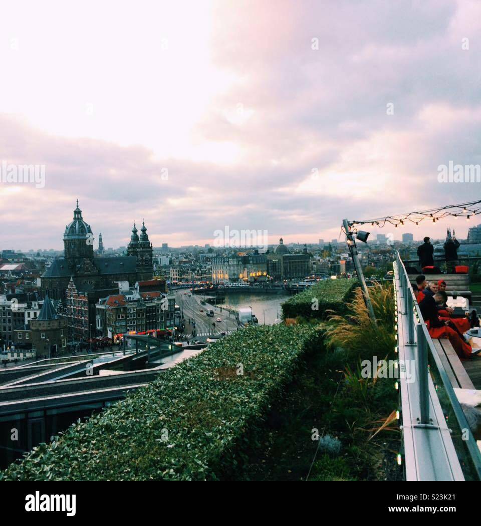 Amsterdam rooftop bar hi-res stock photography and images - Alamy