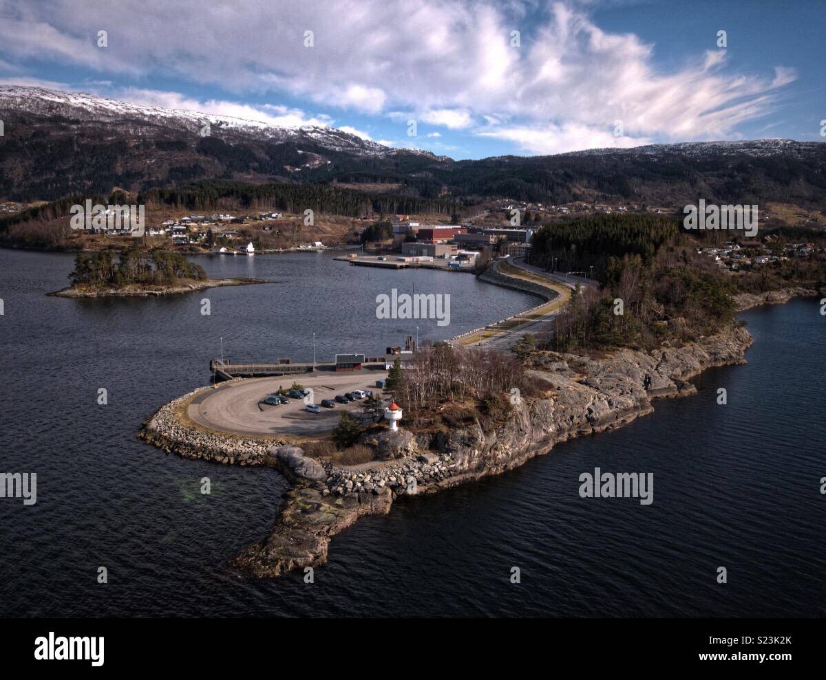 Aerial photo norway hi-res stock photography and images - Alamy