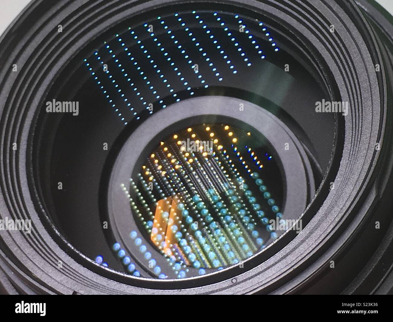 Camera lens close up Stock Photo - Alamy