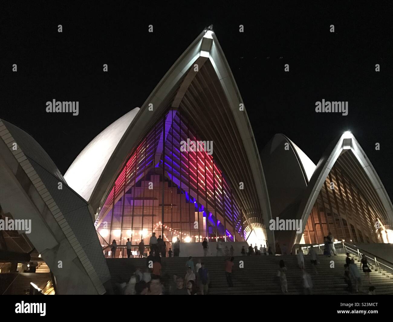 Sydney Opera House at night Stock Photo - Alamy