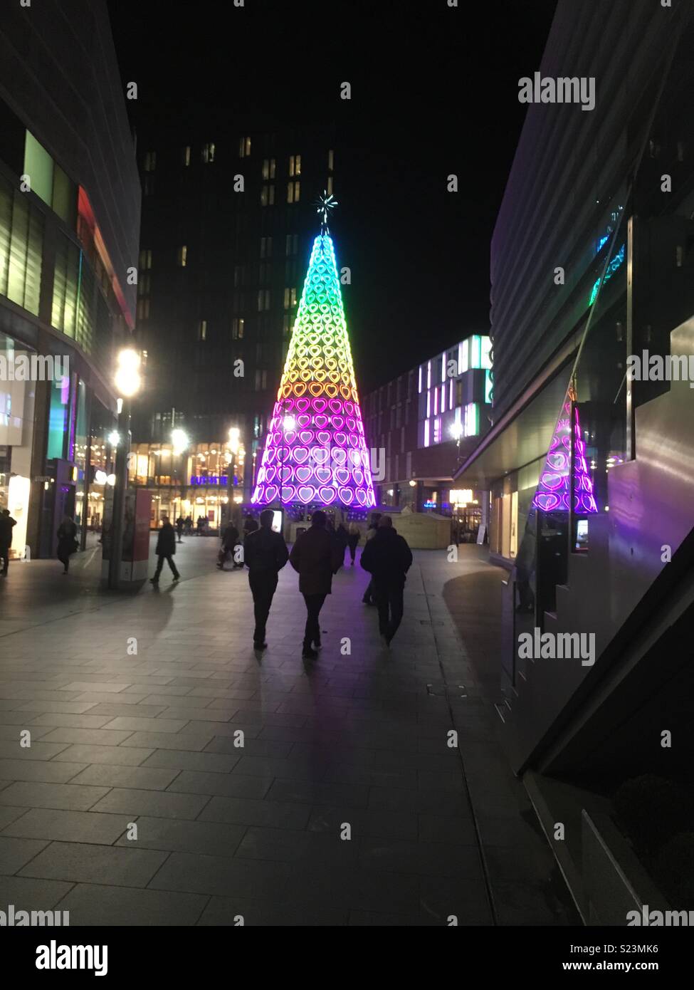 Liverpool one christmas tree hi-res stock photography and images - Alamy