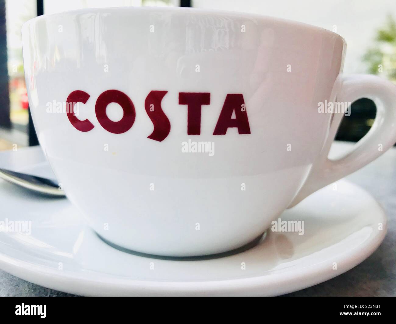 Costa coffee barista hi-res stock photography and images - Alamy