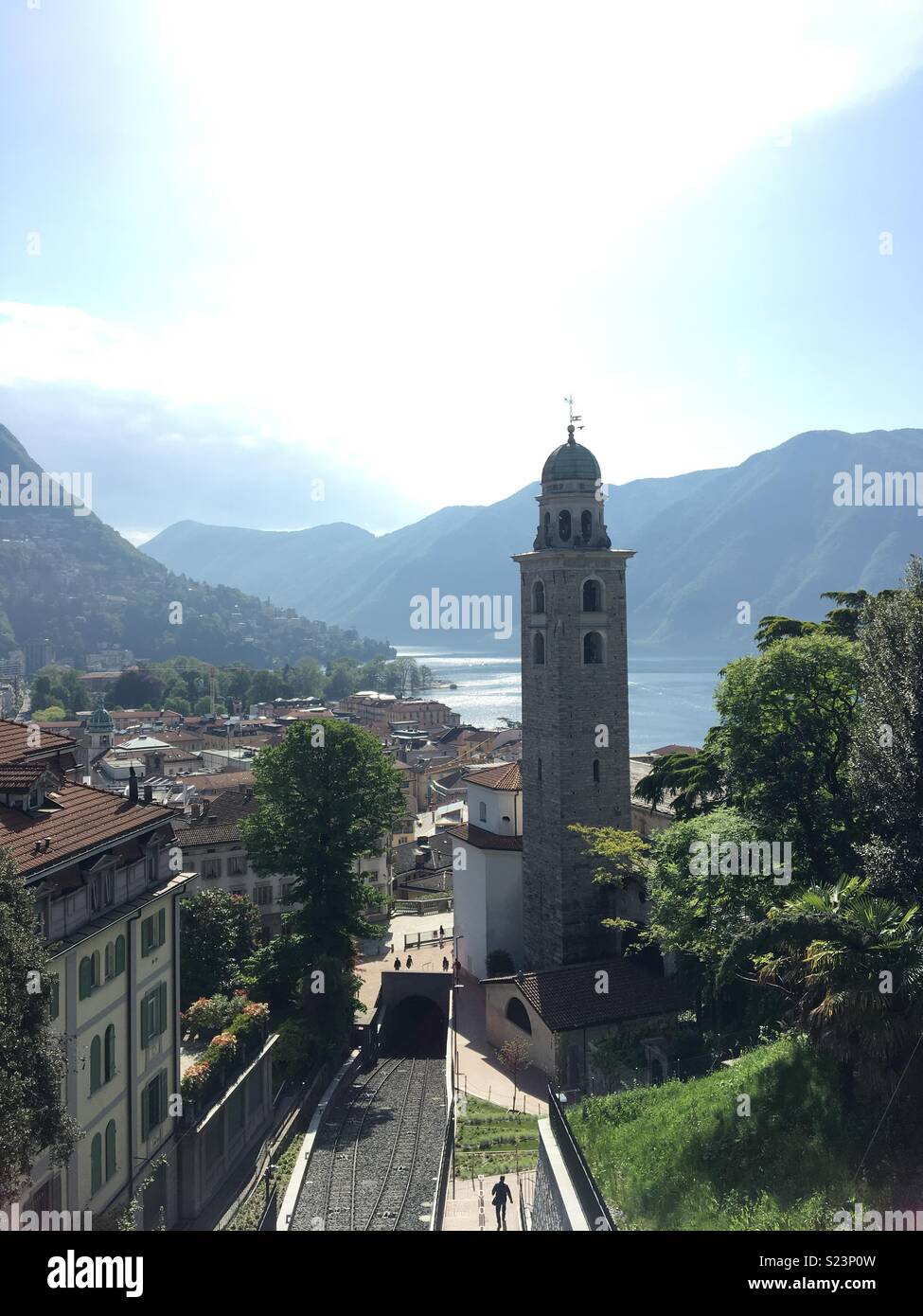 Lugano schweiz hi-res stock photography and images - Alamy
