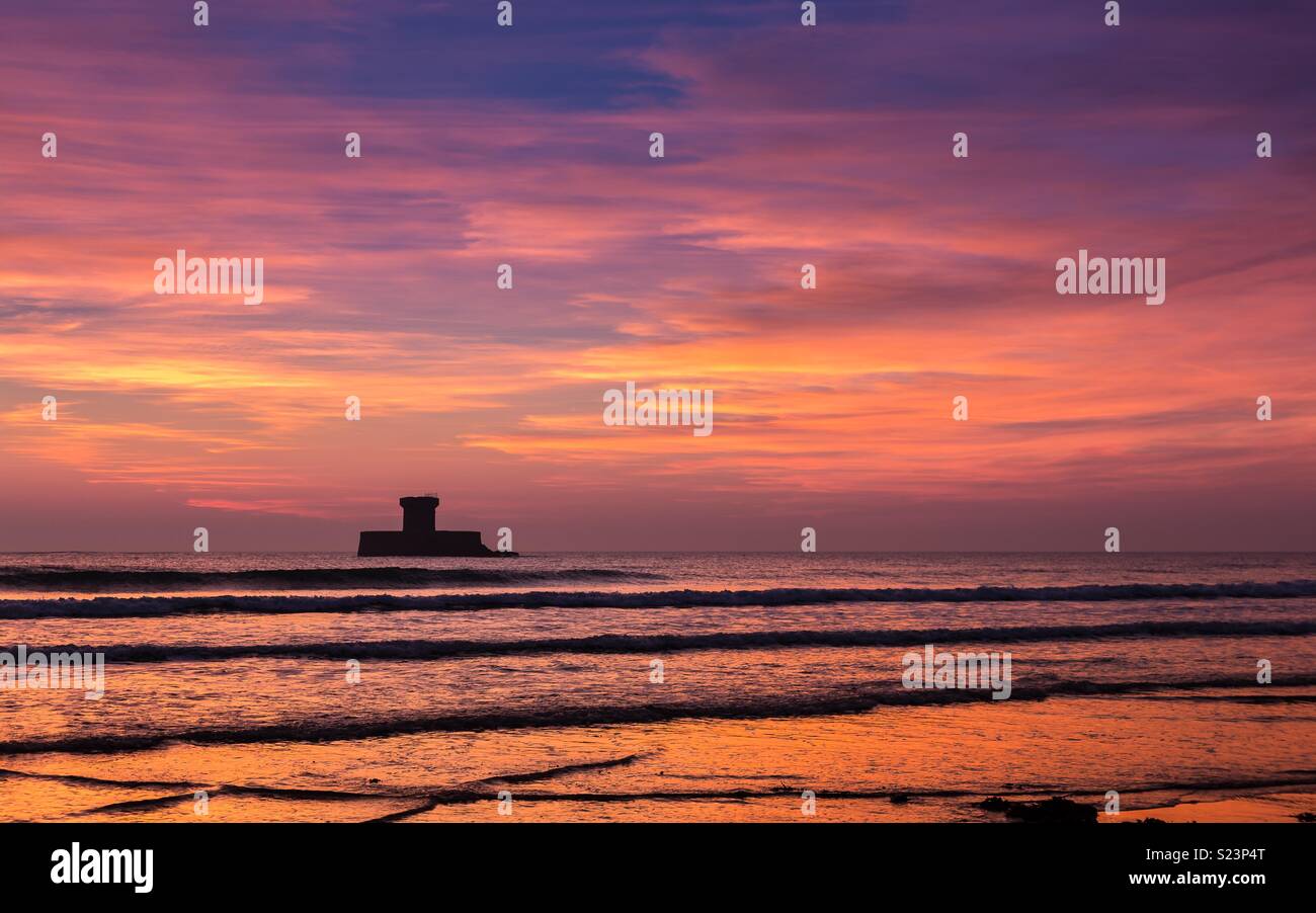 Sky fire sunset hi-res stock photography and images - Alamy