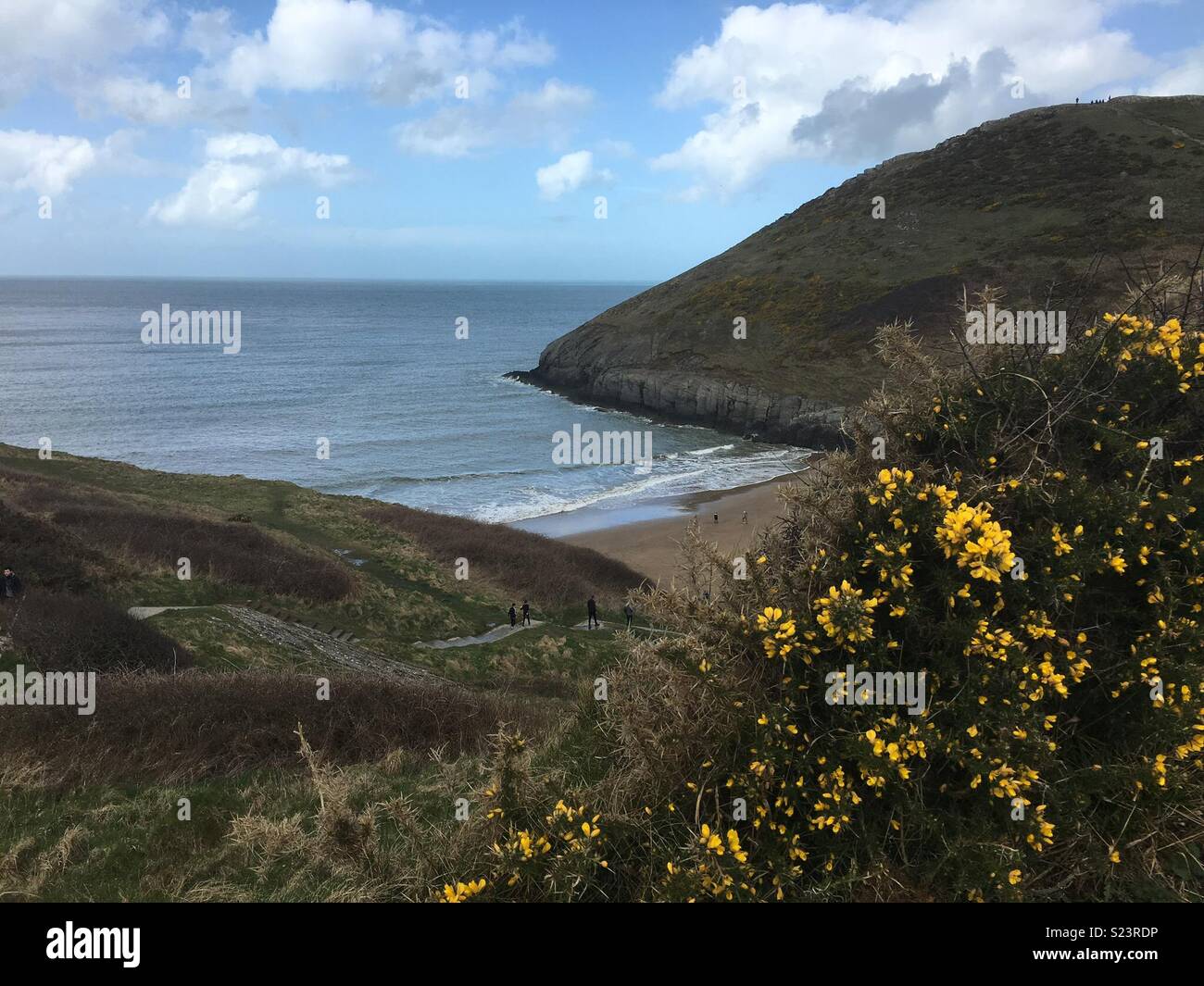 Beautiful welsh beach hi-res stock photography and images - Alamy