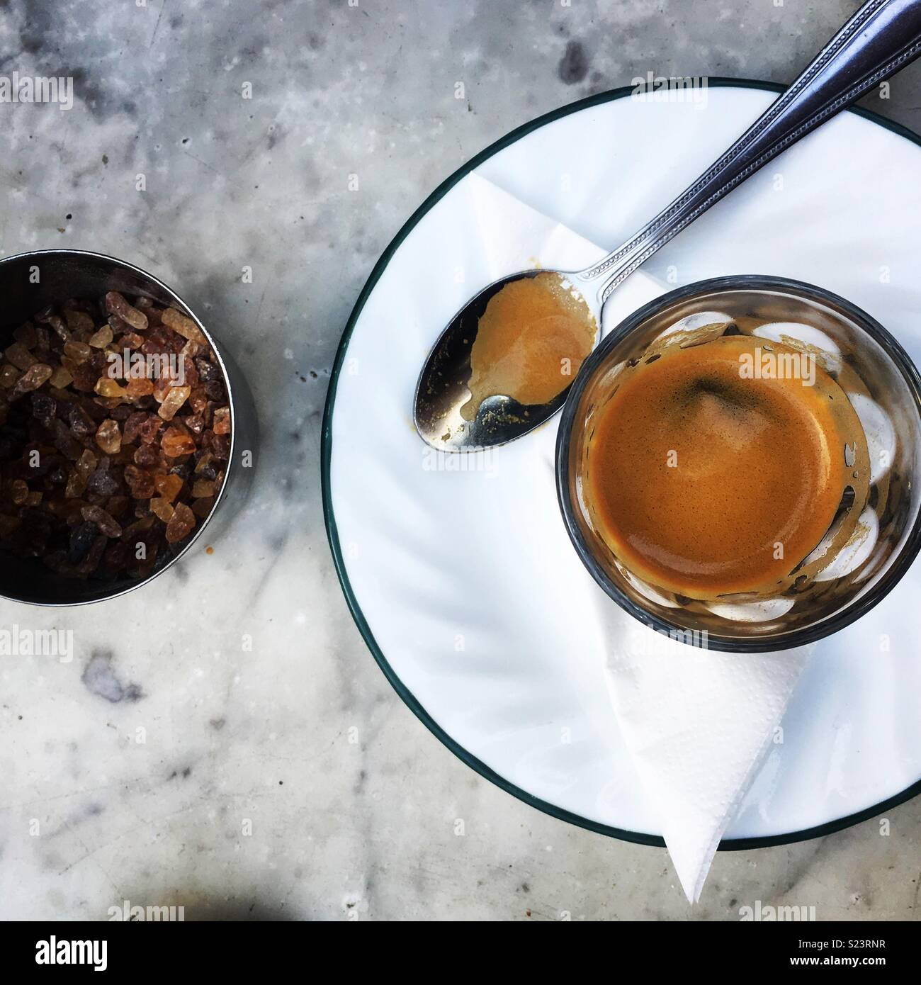 Coffee for one please Stock Photo - Alamy