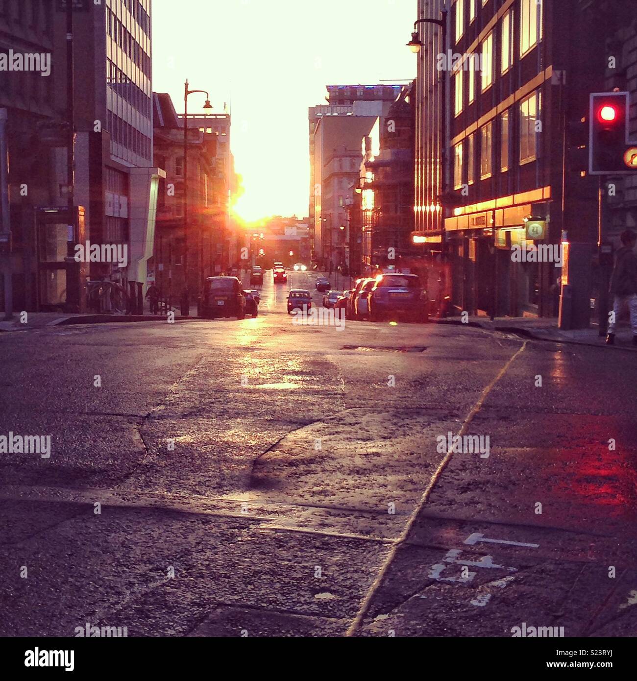 Birmingham sunset hi-res stock photography and images - Alamy