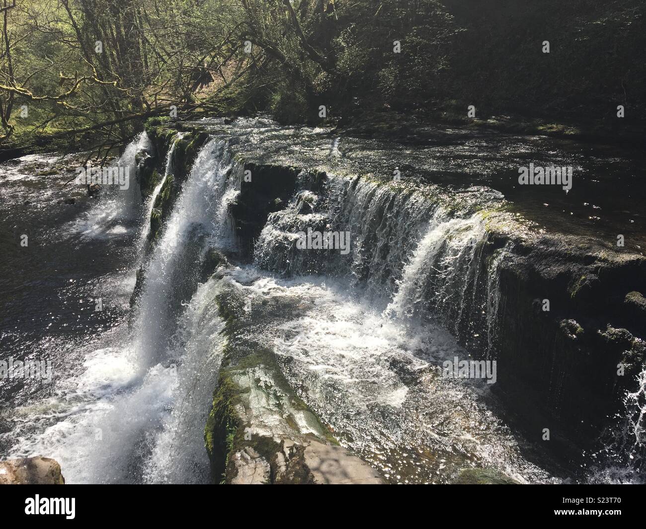 Four Waterfalls Walk Brecon High Resolution Stock Photography and ...