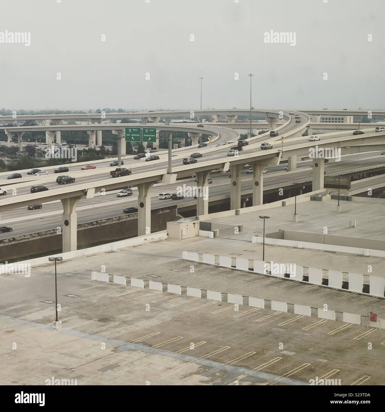 Houston Freeway Interchange High Resolution Stock Photography and ...