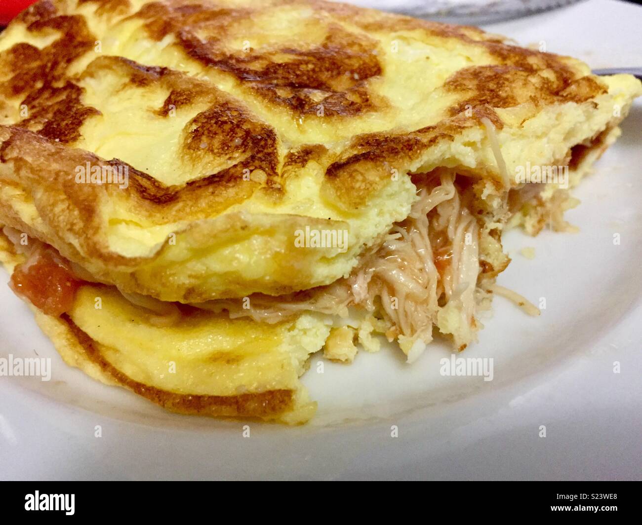 Chicken omelet hi-res stock photography and images - Alamy