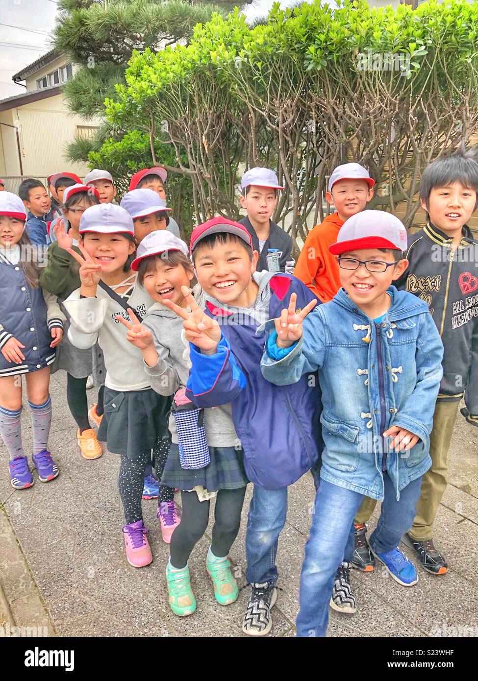 Japanese school boys hi-res stock photography and images - Alamy