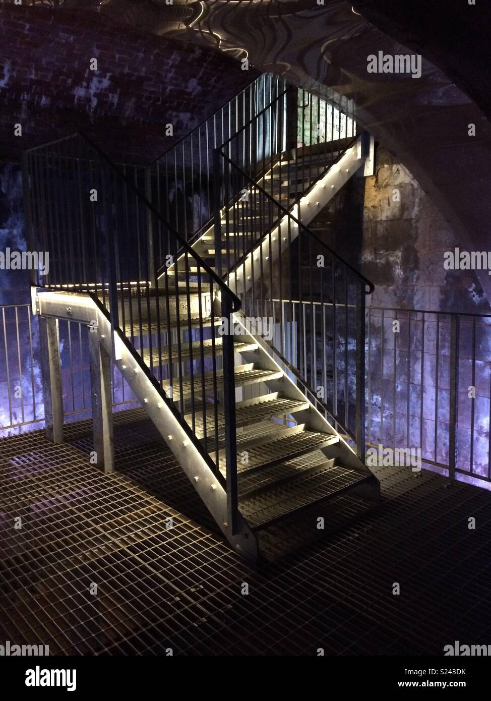 Inside the reservoir at Dunster castle Stock Photo - Alamy