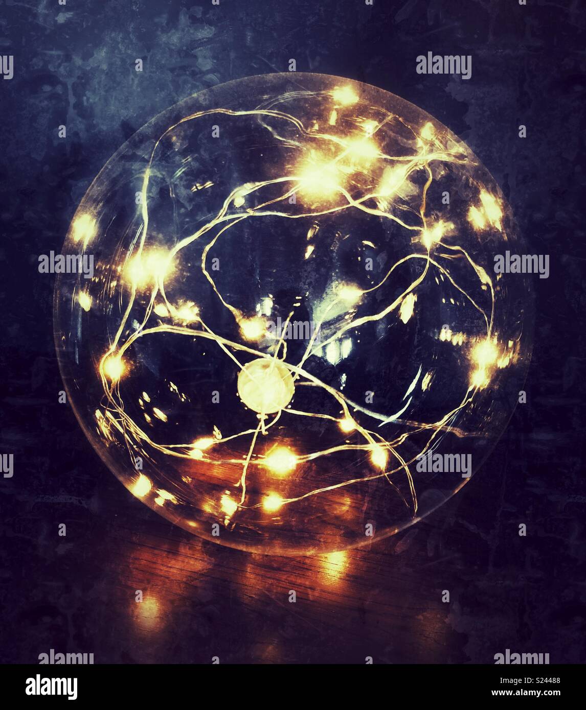 Ball of lights Stock Photo - Alamy