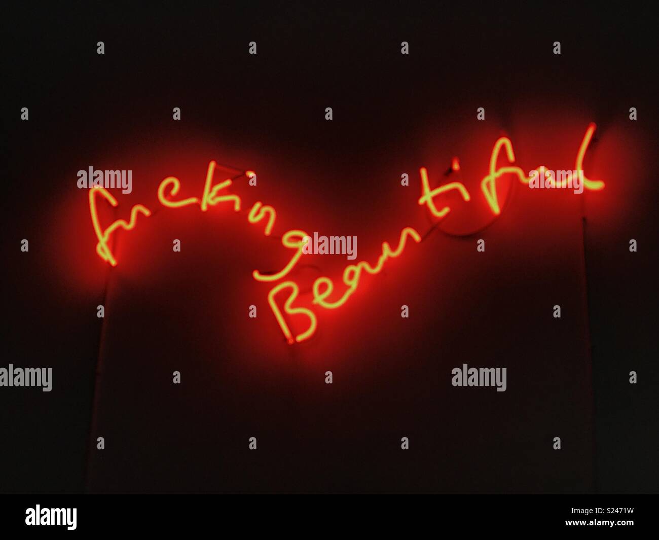 Neon light words hi-res stock photography and images - Alamy
