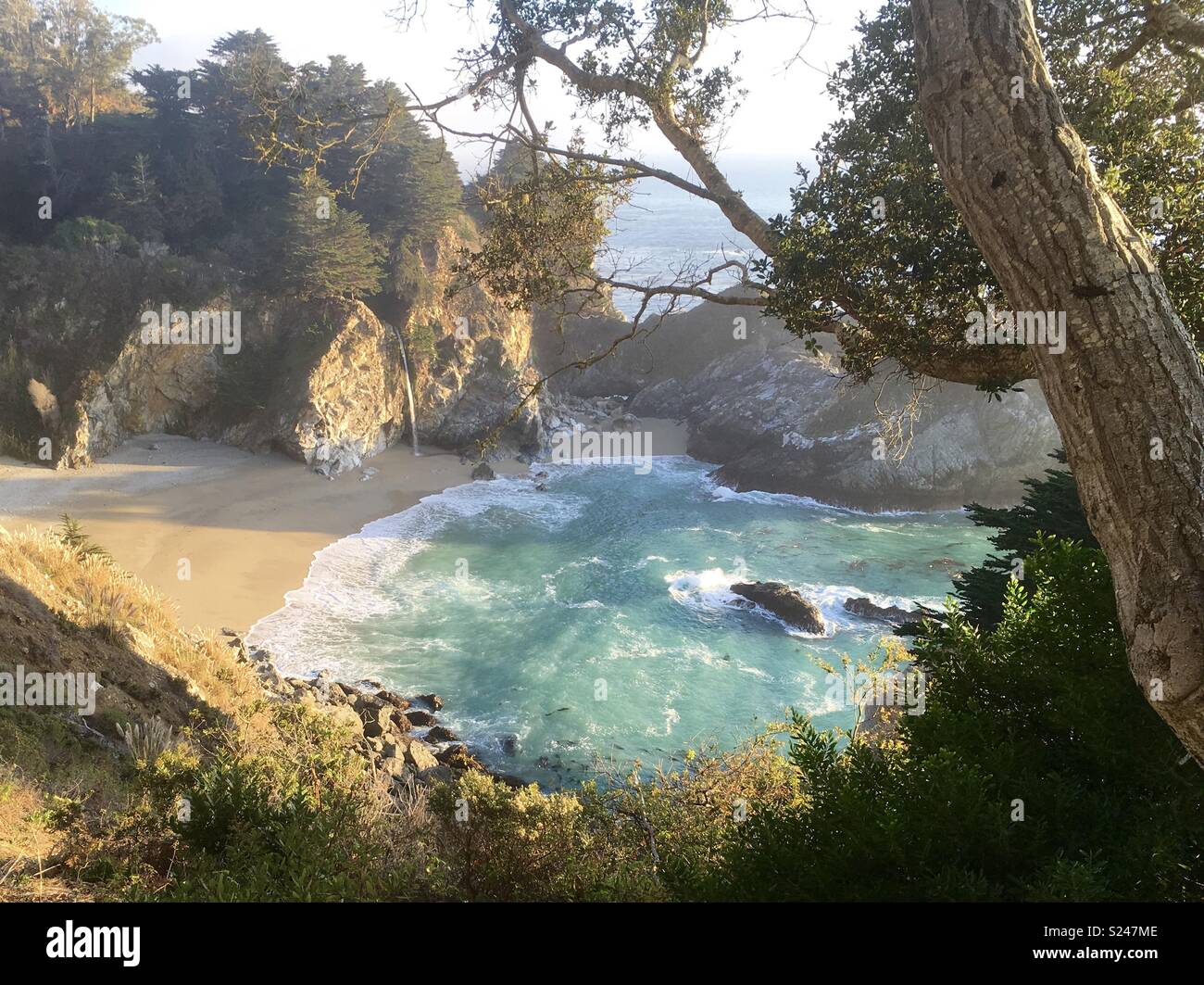 McWay Falls, California Stock Photo - Alamy