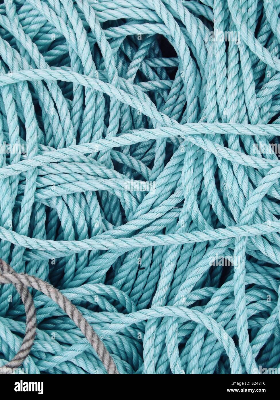 Tangled rope hi-res stock photography and images - Alamy