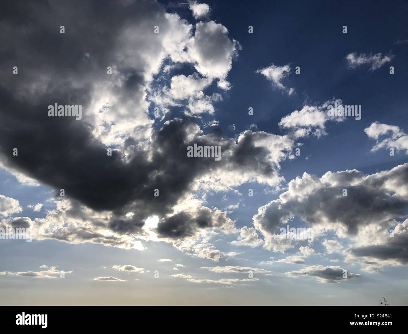 Moody grey clouds hi-res stock photography and images - Alamy