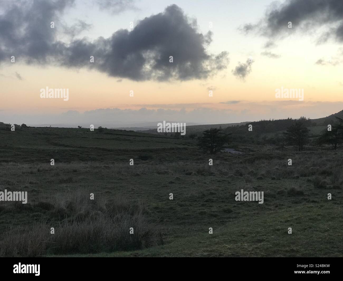 Dartmoor sunset hi-res stock photography and images - Alamy