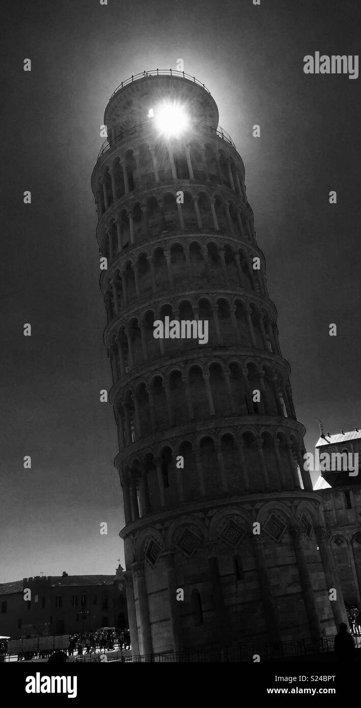 Leaning tower of pisa sunset hi-res stock photography and images - Alamy