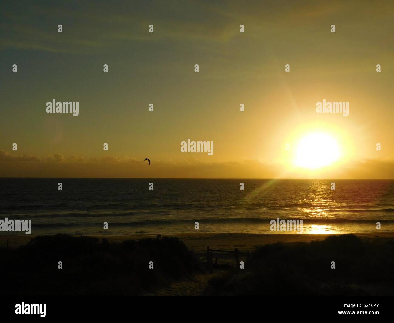 Sunset Scarborough Beach High Resolution Stock Photography and Images ...