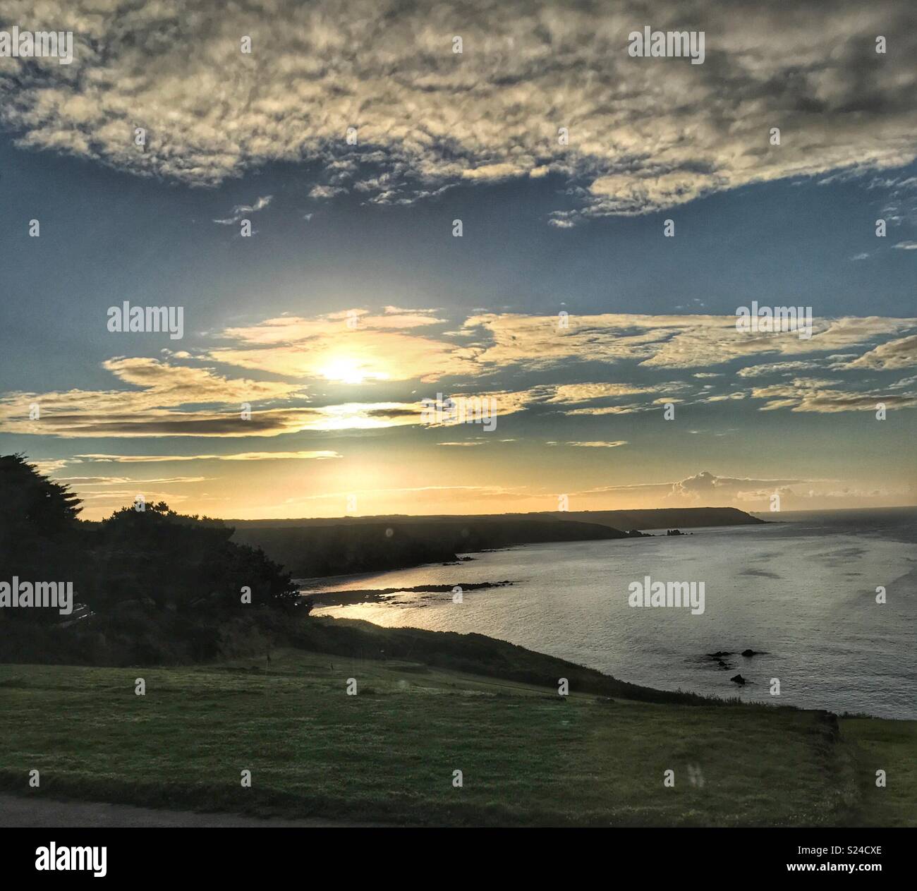 Cornish sunset hi-res stock photography and images - Alamy