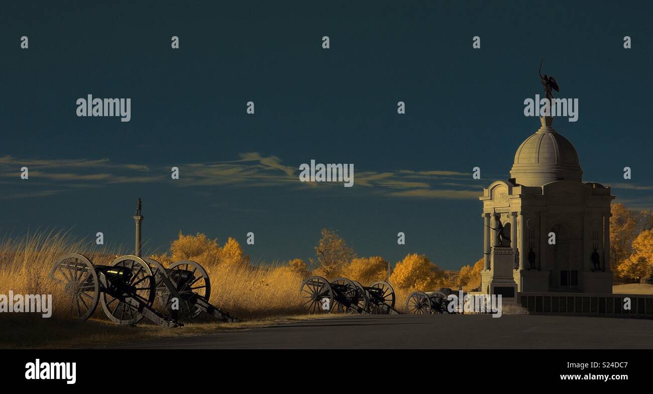 Gettysburg cemetery ridge hi-res stock photography and images - Alamy