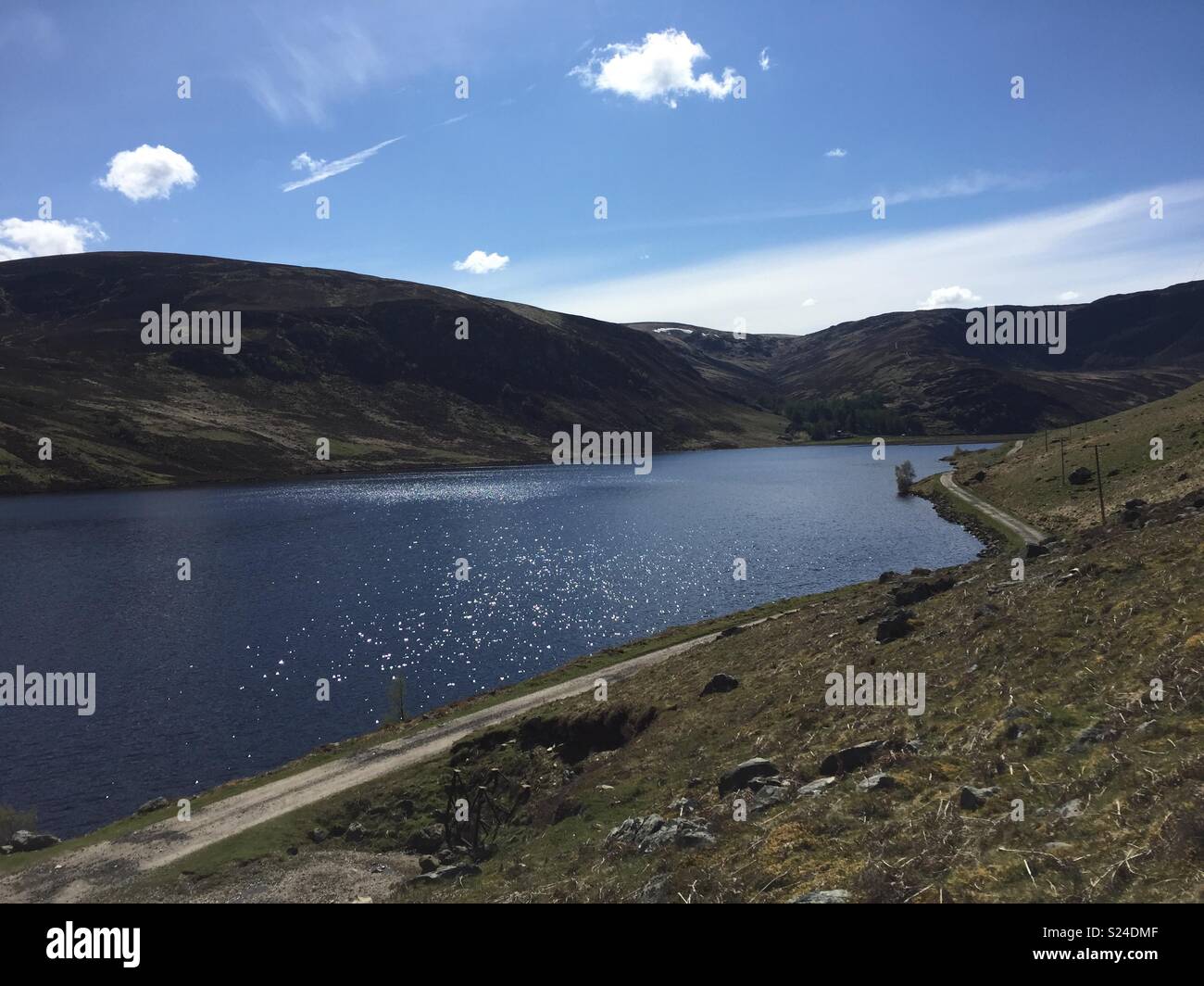 Loch lee hi-res stock photography and images - Alamy