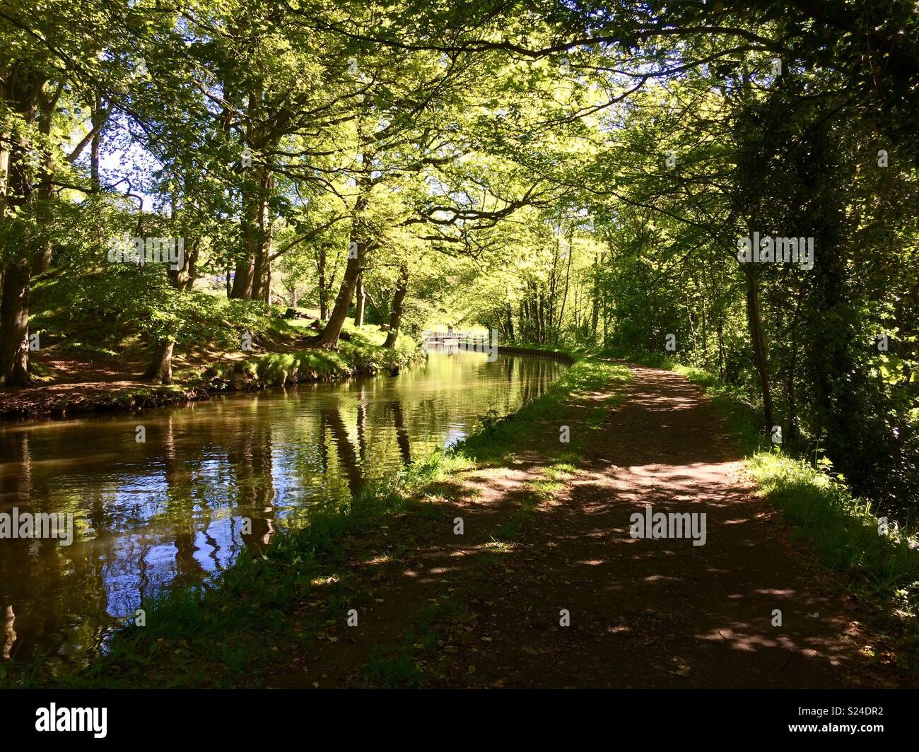Shade by canal hi-res stock photography and images - Alamy