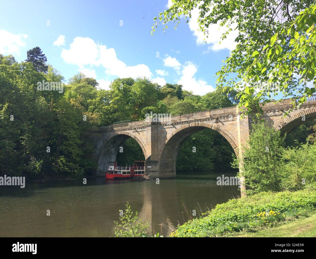 Durham riverbank hi-res stock photography and images - Alamy