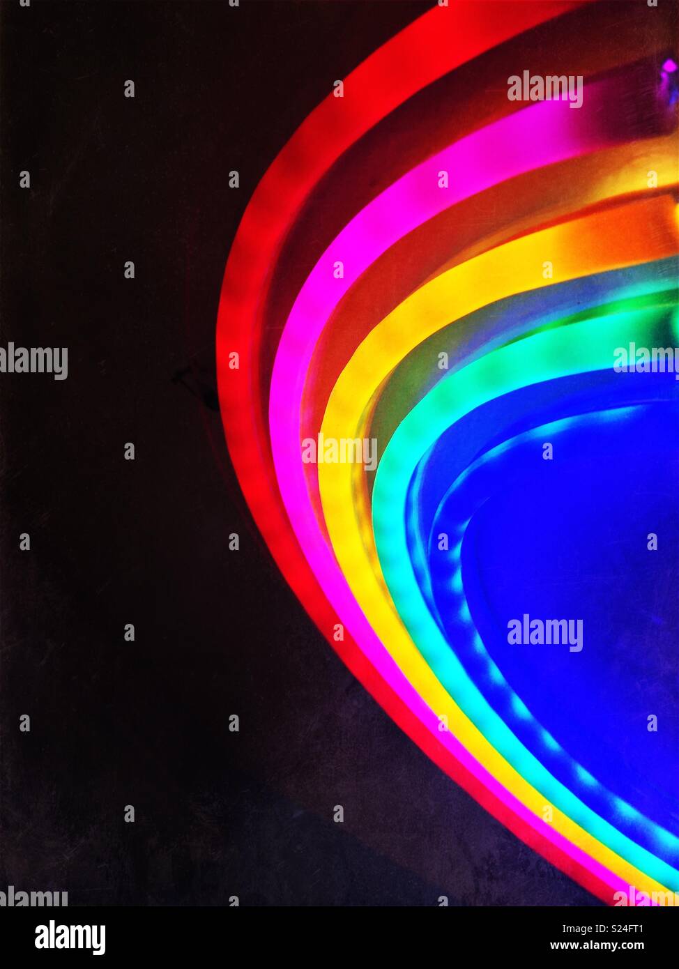 Neon gold color hi-res stock photography and images - Alamy