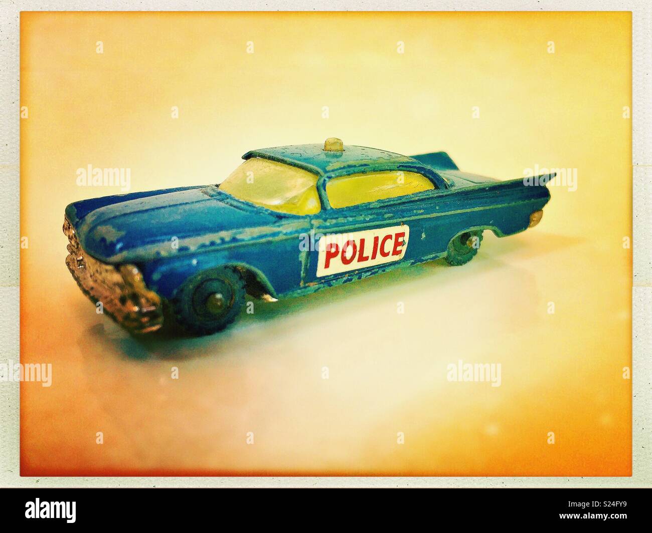 Vintage Buick Electra Police Car Model/Toy Stock Photo - Alamy