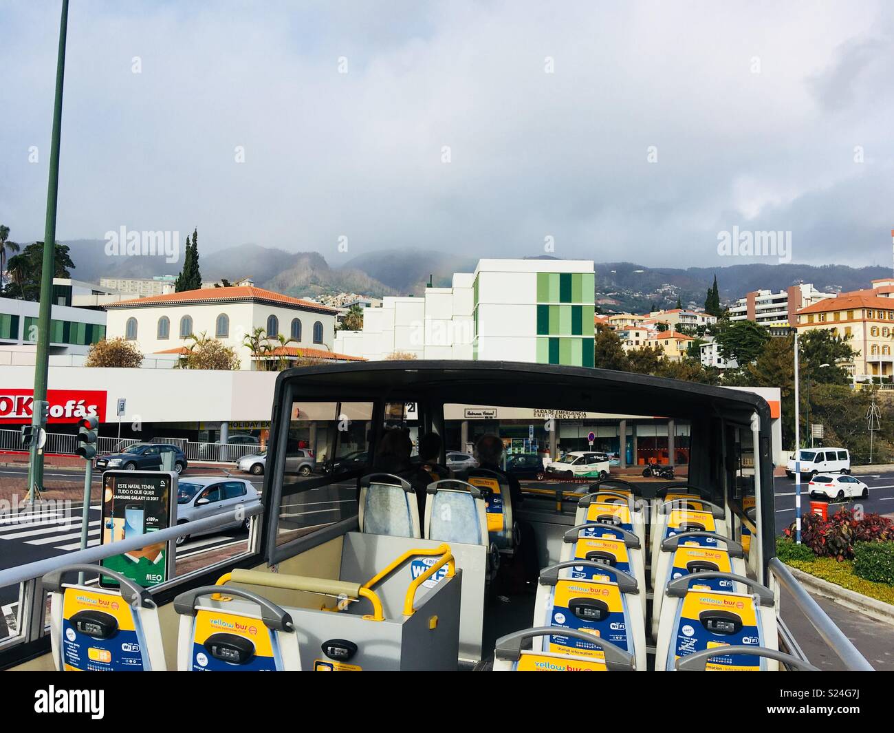 Yellow Bus Madeira High Resolution Stock Photography and Images - Alamy