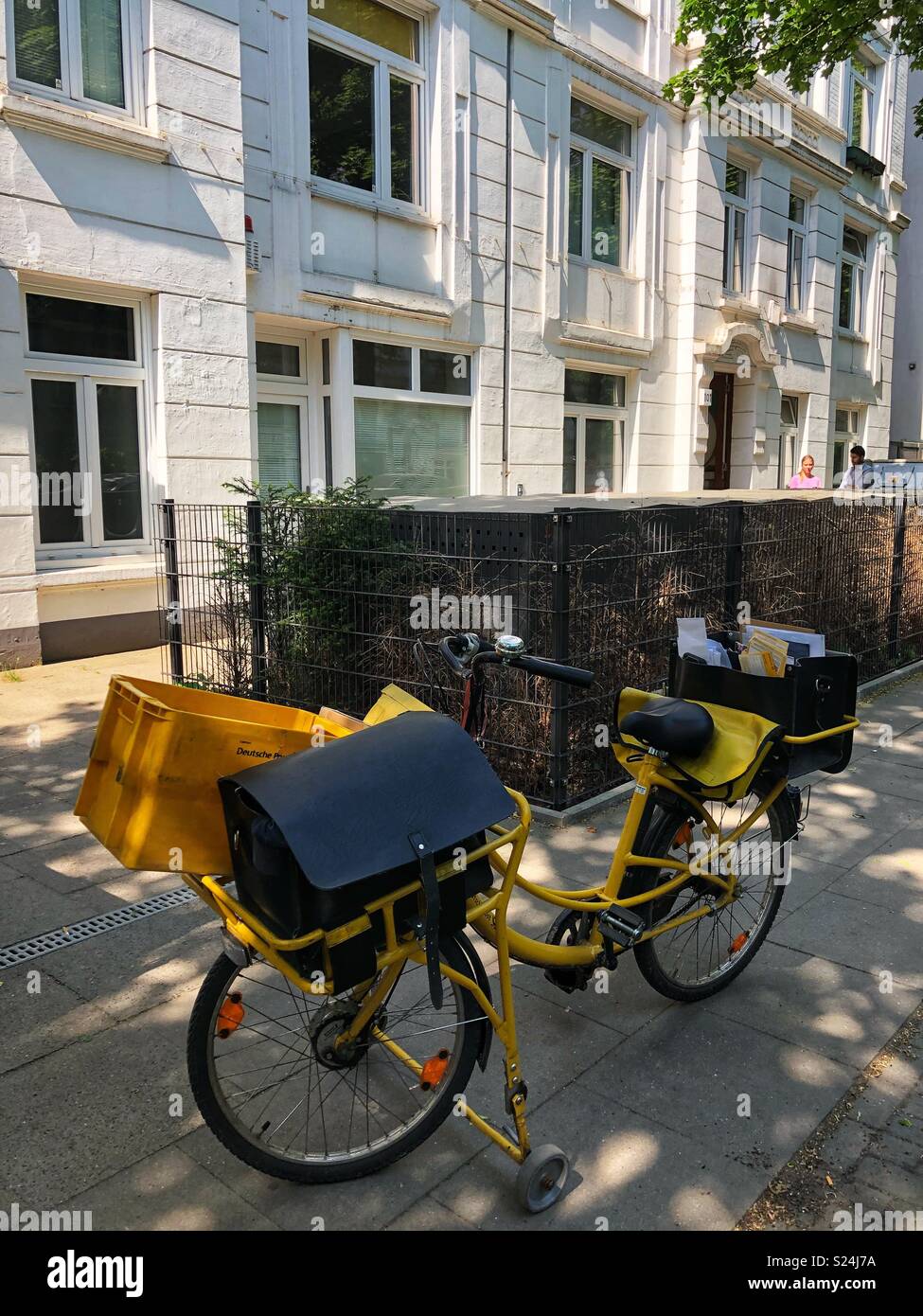 Deutsche post bicycle hi-res stock photography and images - Alamy