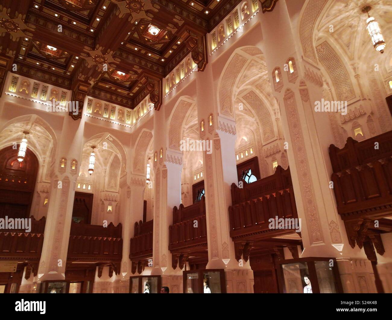 Muscat Royal opera house interior Stock Photo - Alamy