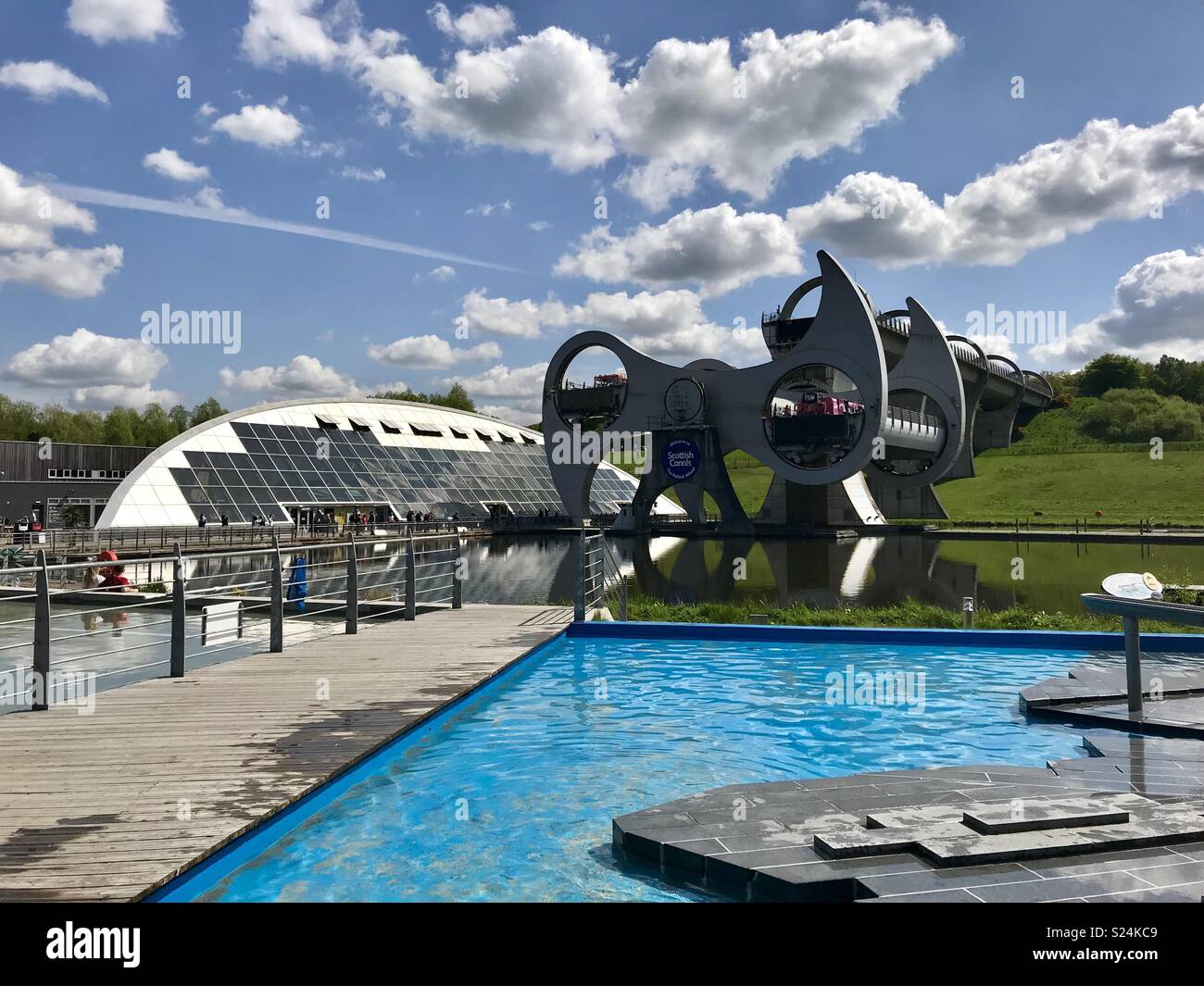 The Falkirk Wheel Stock Photo - Alamy
