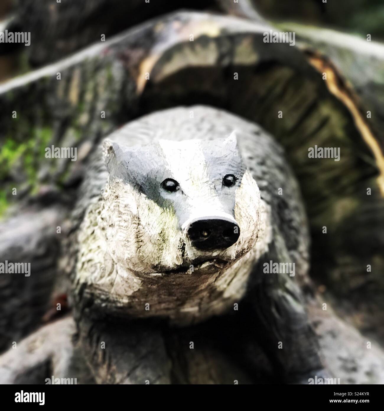 Woodland carving hi-res stock photography and images - Alamy