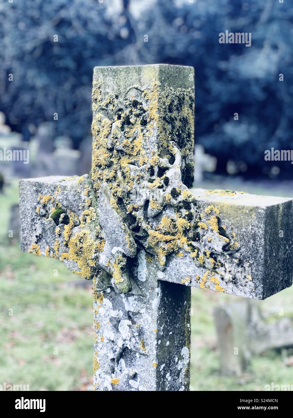 Ancient Cross, Norfolk UK Stock Photo - Alamy