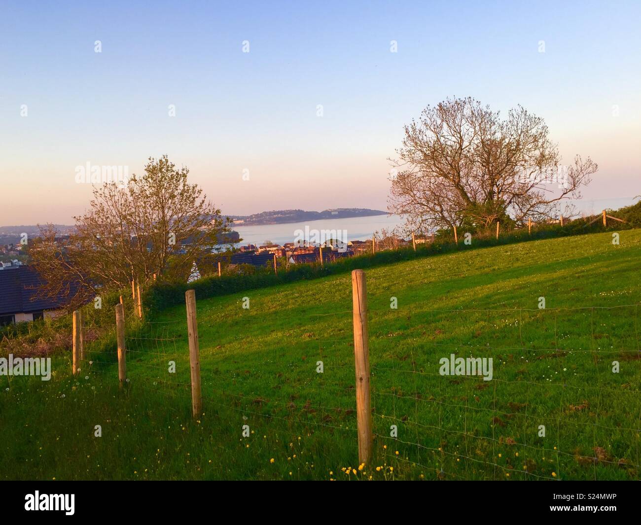 Devon sunset hi-res stock photography and images - Alamy