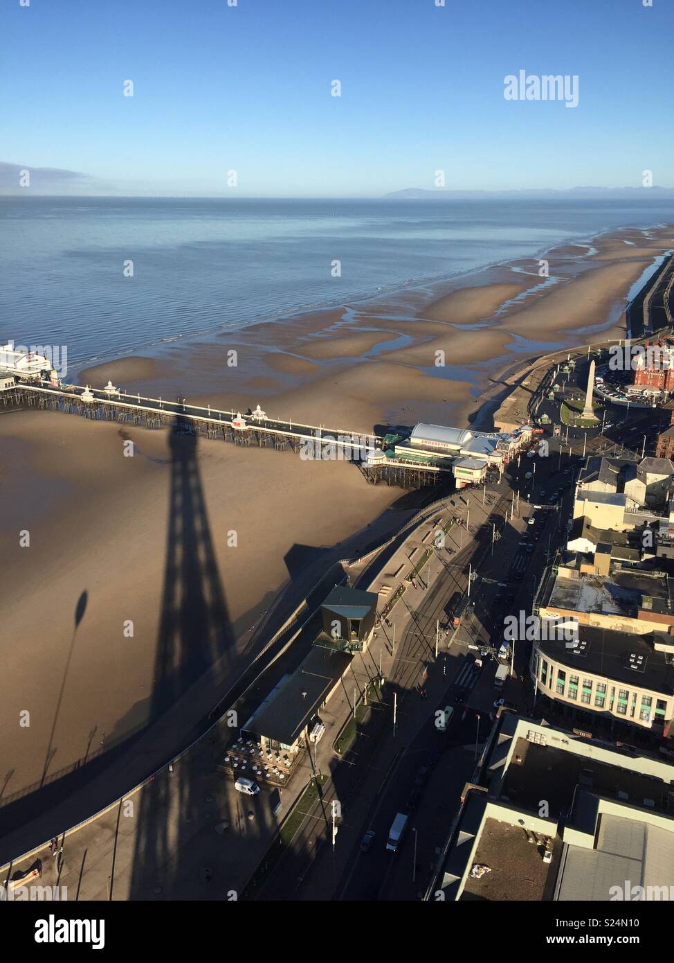 View from blackpool tower hi-res stock photography and images - Alamy