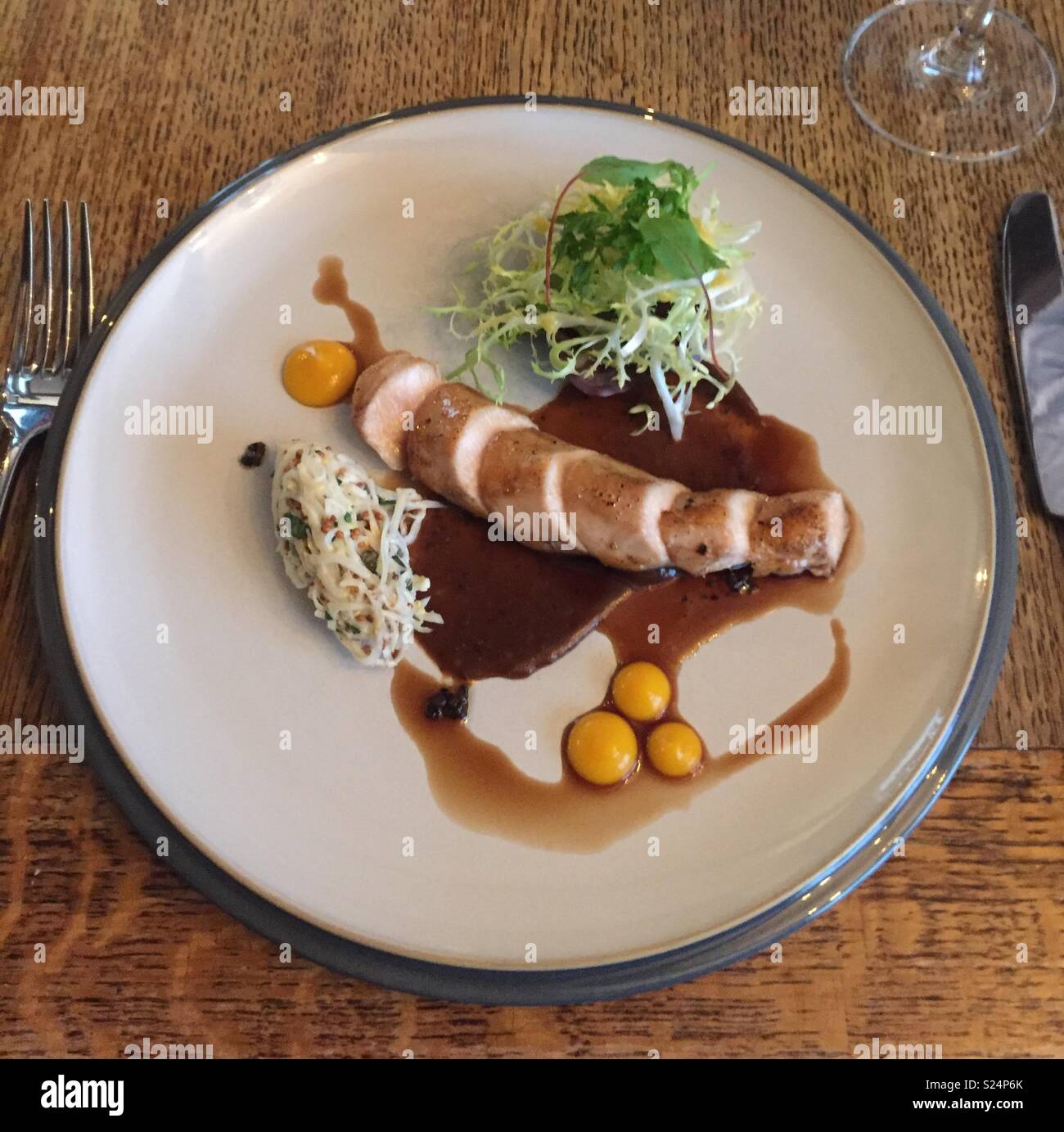 Fine dining food plate hi-res stock photography and images - Alamy