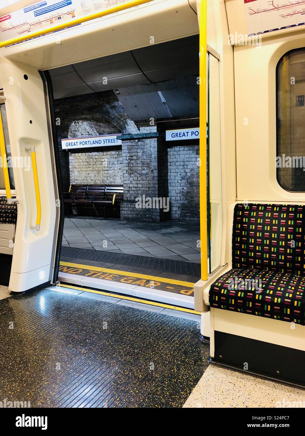 Tube Train Seat Stock Photos & Tube Train Seat Stock Images - Alamy