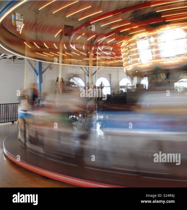 Motion carousel hi-res stock photography and images - Alamy