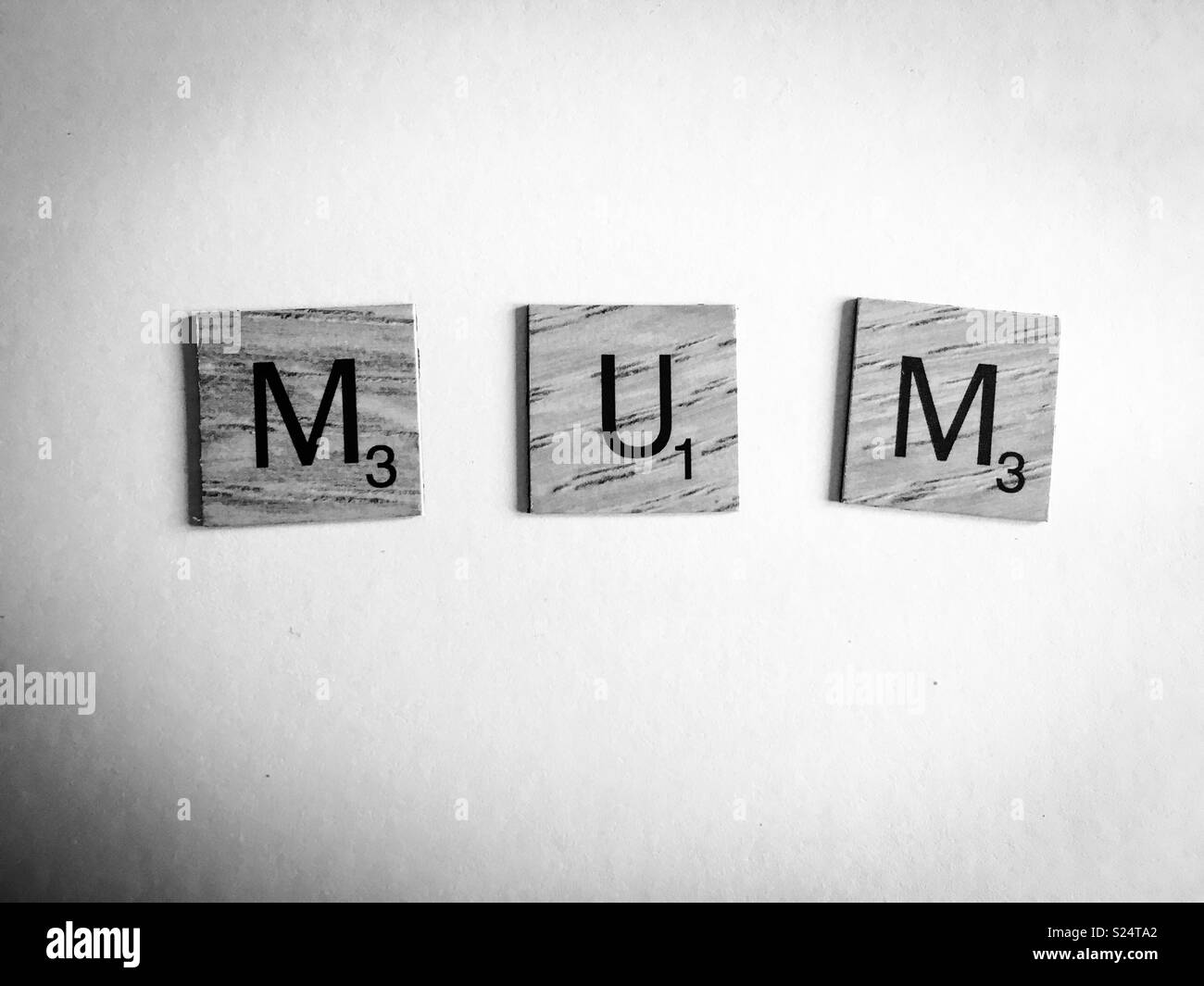 Mum letters hi-res stock photography and images - Alamy